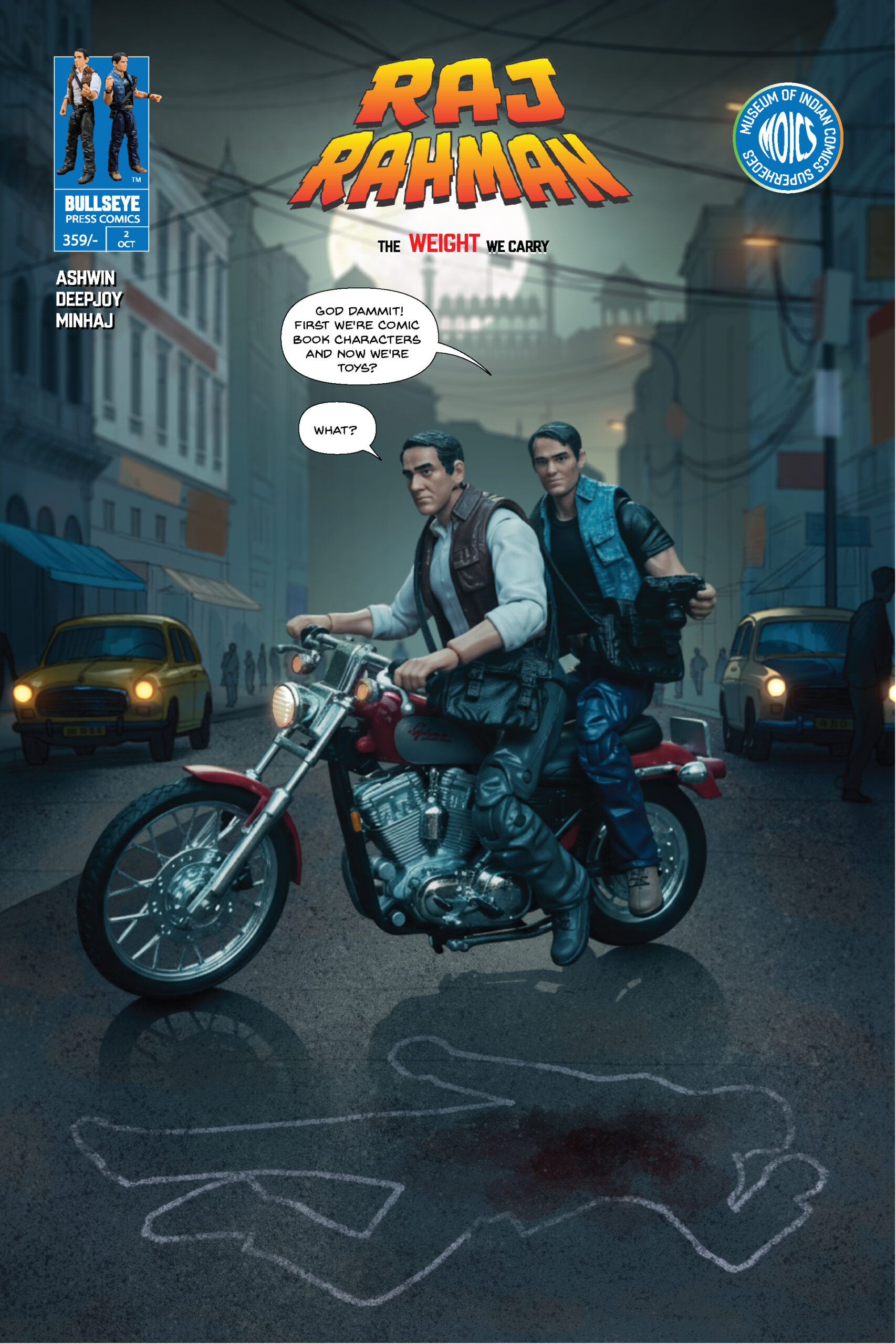Raj Rahman 2 English – Action figure variant cover – Dev Comic Store